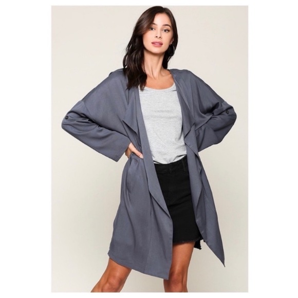 Jackets & Coats | Lightweight Open Front Jacket | Poshmark